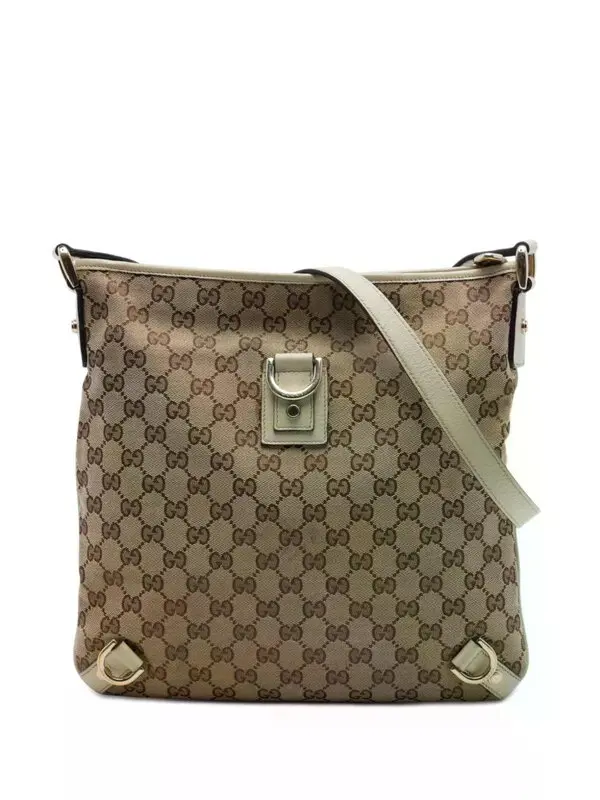 Gucci 2016-2026 Gg Canvas Abbey D Ring Crossbody Bag - Neutrals