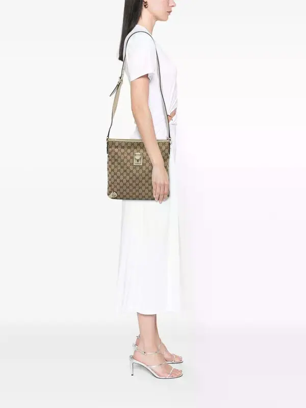 Gucci Gg Canvas Abbey D Ring Crossbody Bag