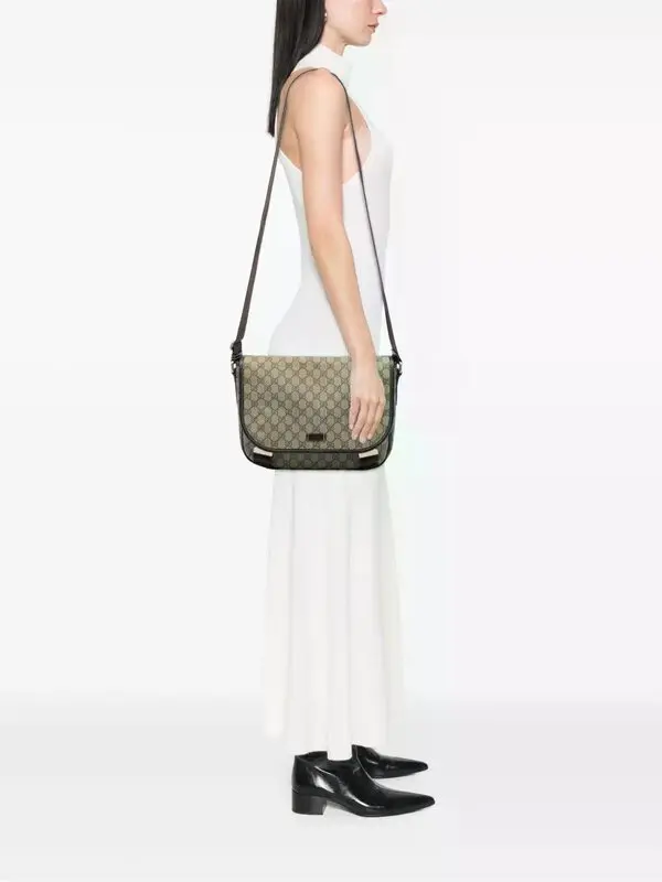 Gucci Gg Supreme Crossbody Bag