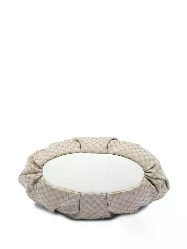 Celine 2009 Macadam Canvas Pillow Satchel
