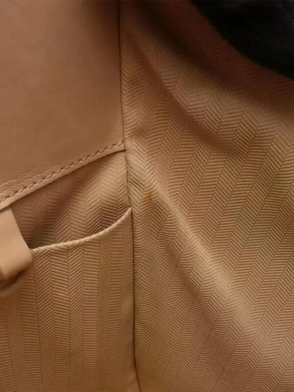 Loewe 2010-2026 Soft Grained Calfskin Compact Hammock Bag Satchel - Neutrals