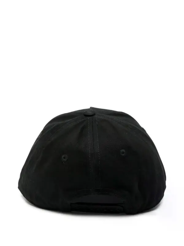 Palm Angels Logo-print Cap - Black