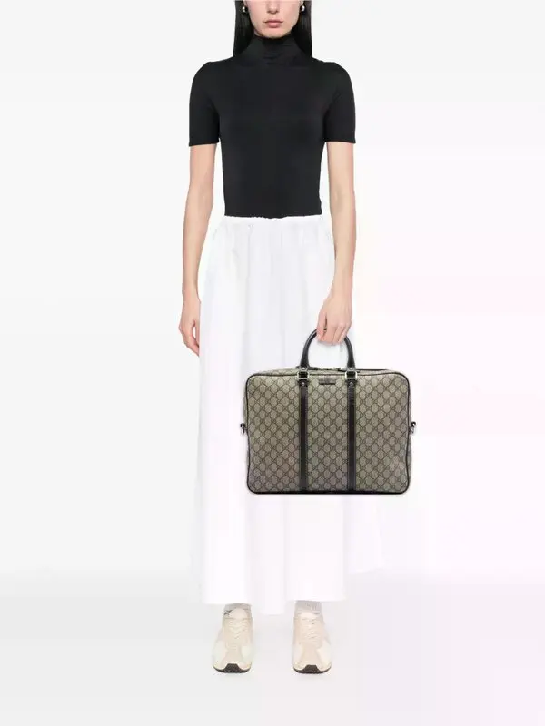 Gucci Gg Supreme Business Bag