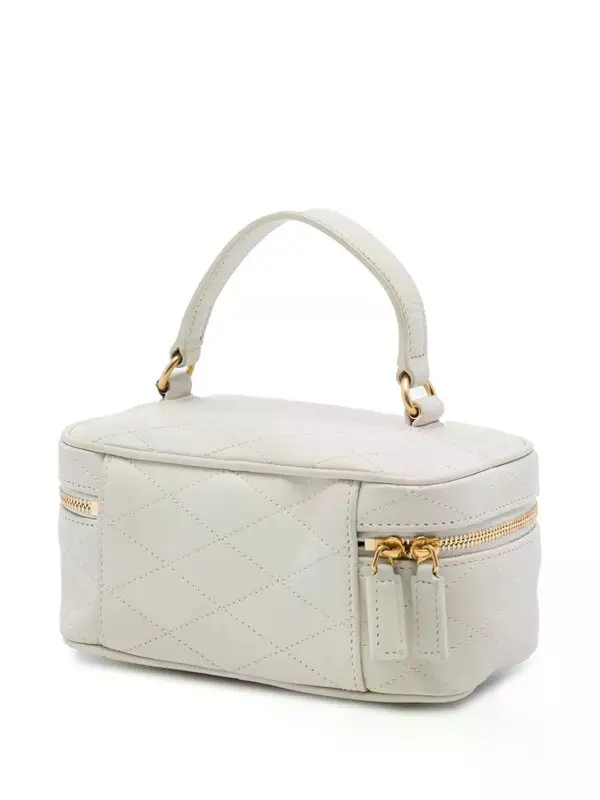 Saint Laurent Gaby Vanity Satchel - White