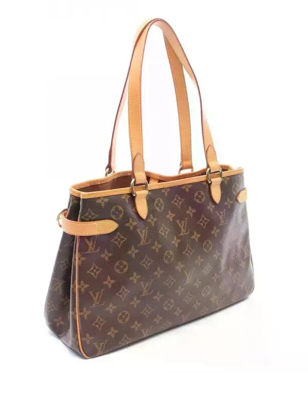 LOUIS VUITTON Monogram Batignolles Horizontal Tote Bag - Brown