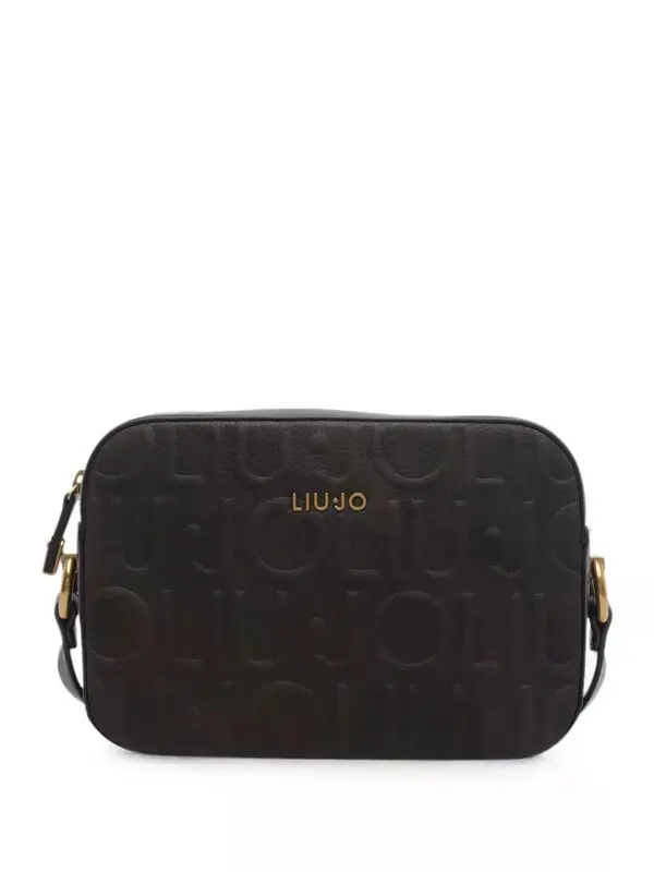 Liu Jo Medium Logo-embossed Crossbody Bag - Brown