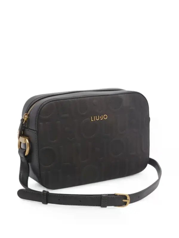 Liu Jo Medium Logo-embossed Crossbody Bag - Brown