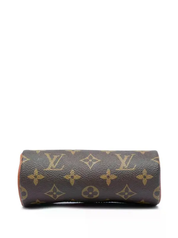 LOUIS VUITTON 1990-2010 Monogram Papillon Pochette Handbag - Brown