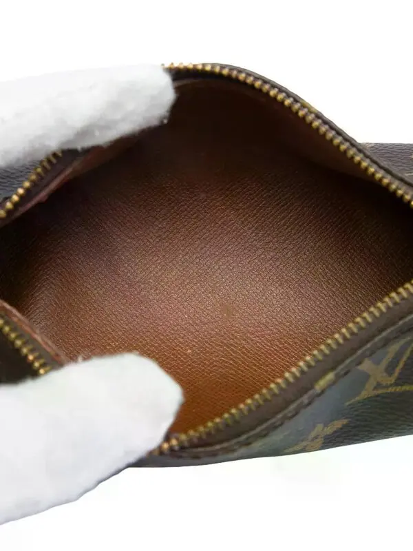 LOUIS VUITTON 1990-2010 Monogram Papillon Pochette Handbag - Brown