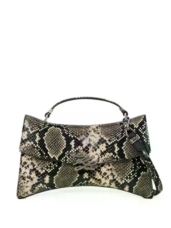 Karl Lagerfeld K/autograph Twist Top-handle Bag - Black