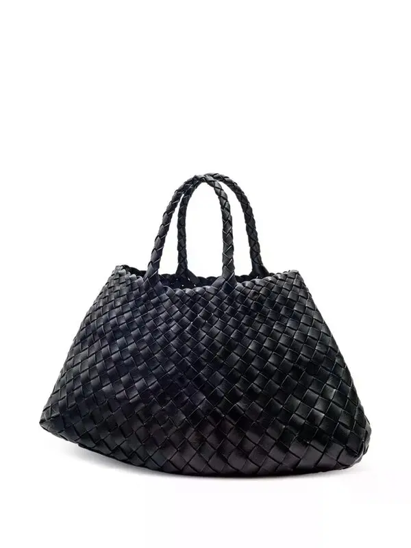 Dragon Diffusion Santa Croce Woven Tote Bag - Black