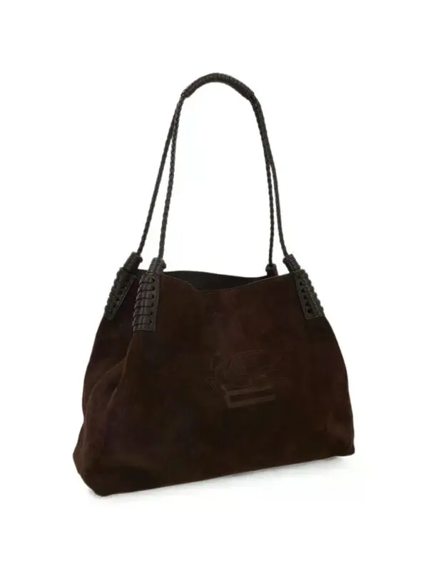 Etro Medium Libra Suede Tote Bag