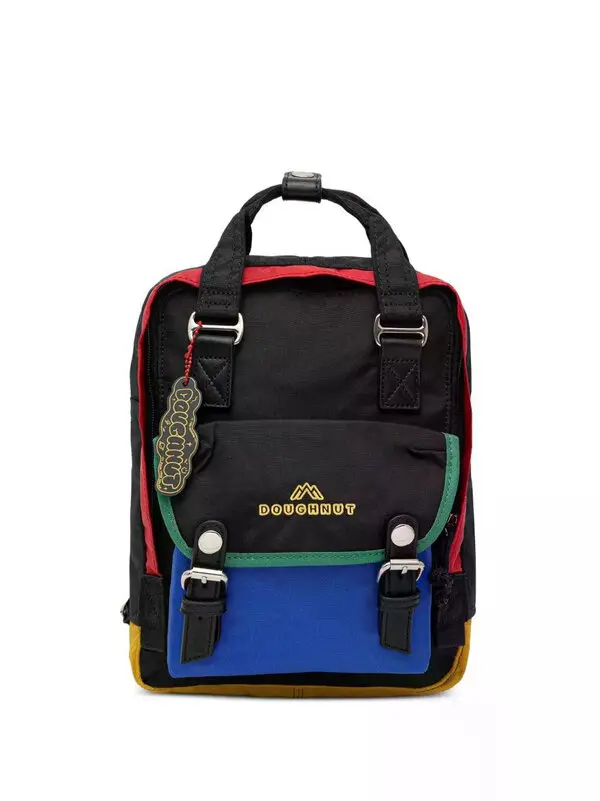 DOUGHNUT Mini Macaroon You-niverse Colour-block Backpack - Black