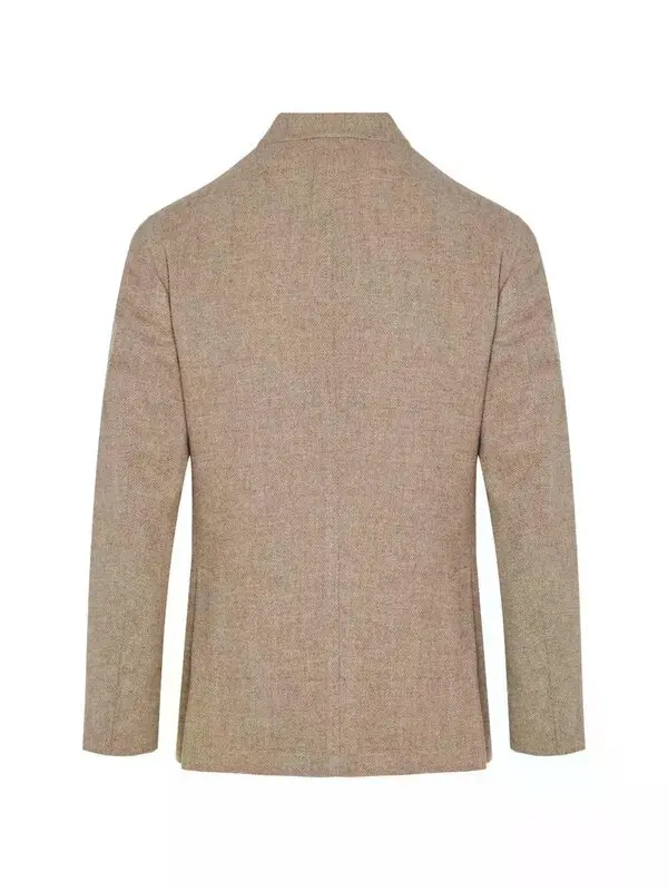 Boglioli Mandarin-collar Button-up Jacket