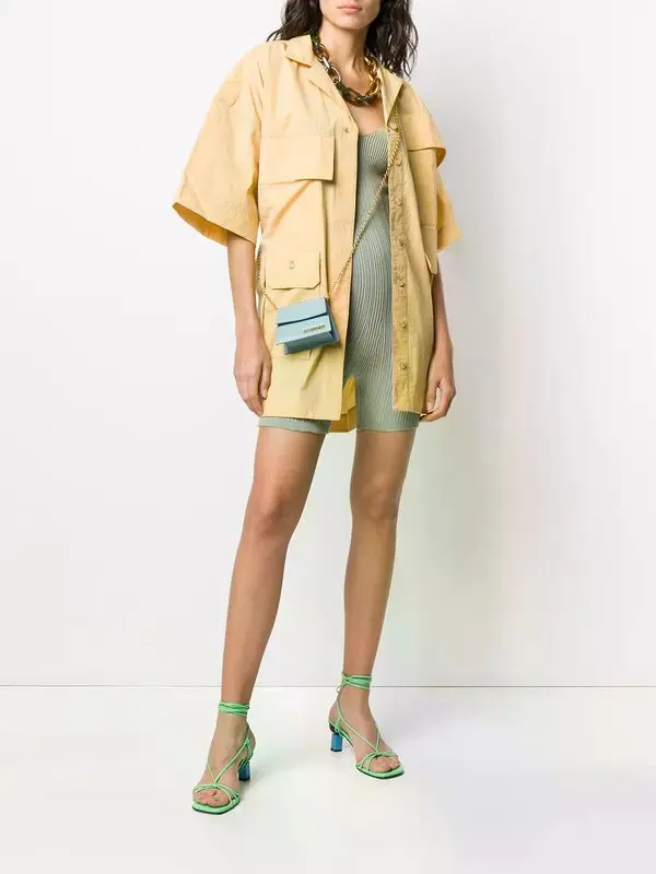 Jacquemus Vallon Boxy Shirt Dress