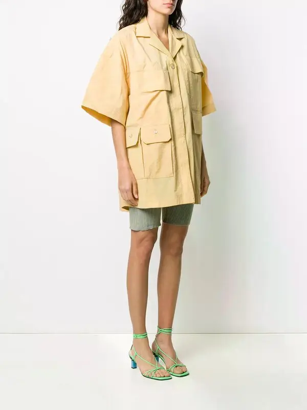 Jacquemus Vallon Boxy Shirt Dress