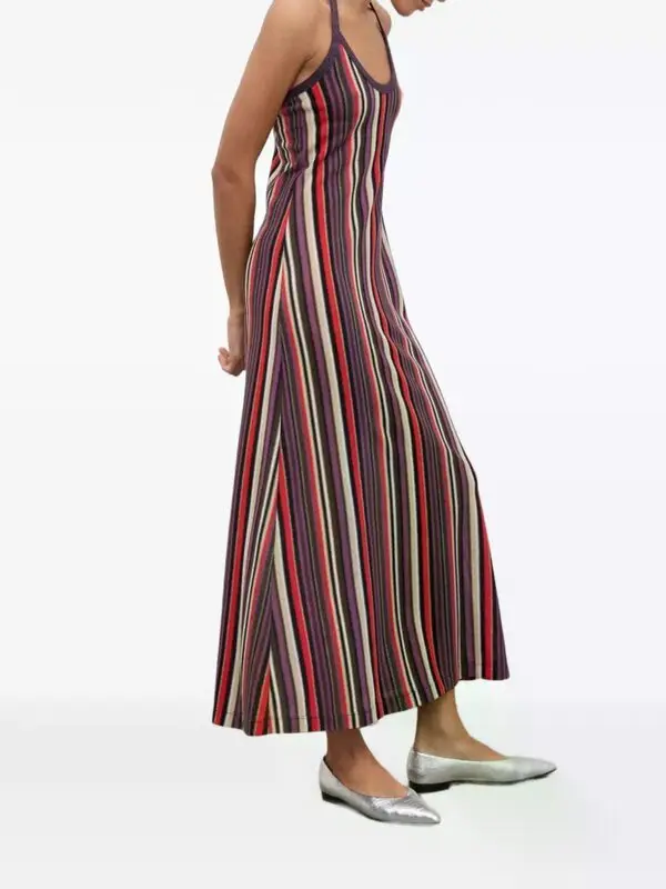 OTTOD'AME Striped Maxi Dress