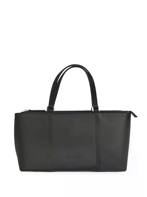 Burberry Leather Tote Bag - Black