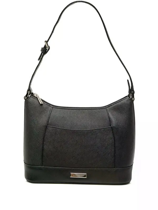 Burberry 2000-2017 Leather Shoulder Bag - Black