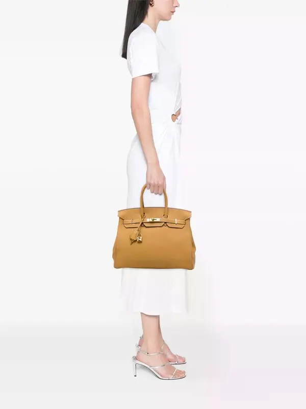 Hermès 2014 Togo Birkin 35 Handbag - Yellow