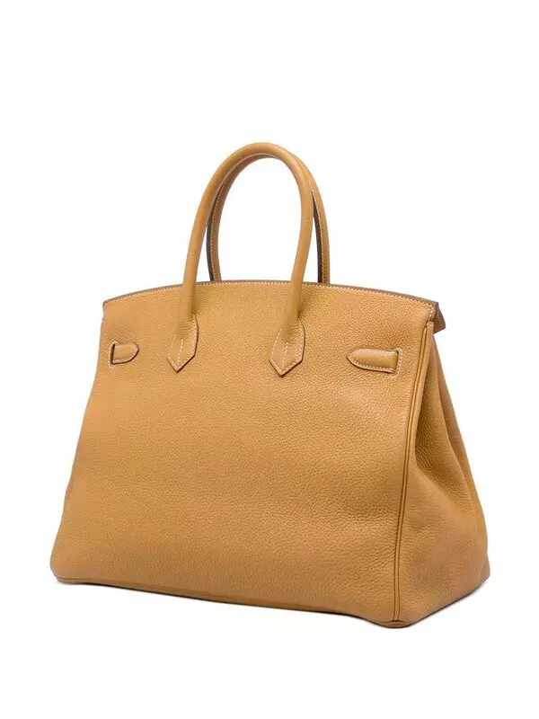 Hermès 2014 Togo Birkin 35 Handbag - Yellow