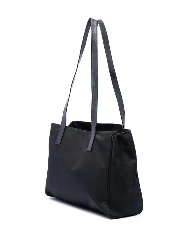 Fendi 1990-2000 Ff Nylon Tote Bag