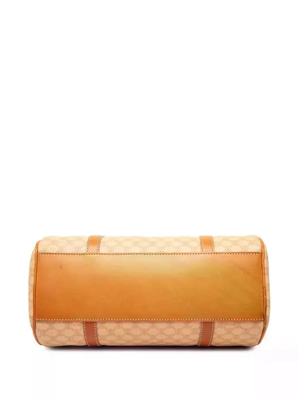 Celine Macadam Coated Canvas Handbag