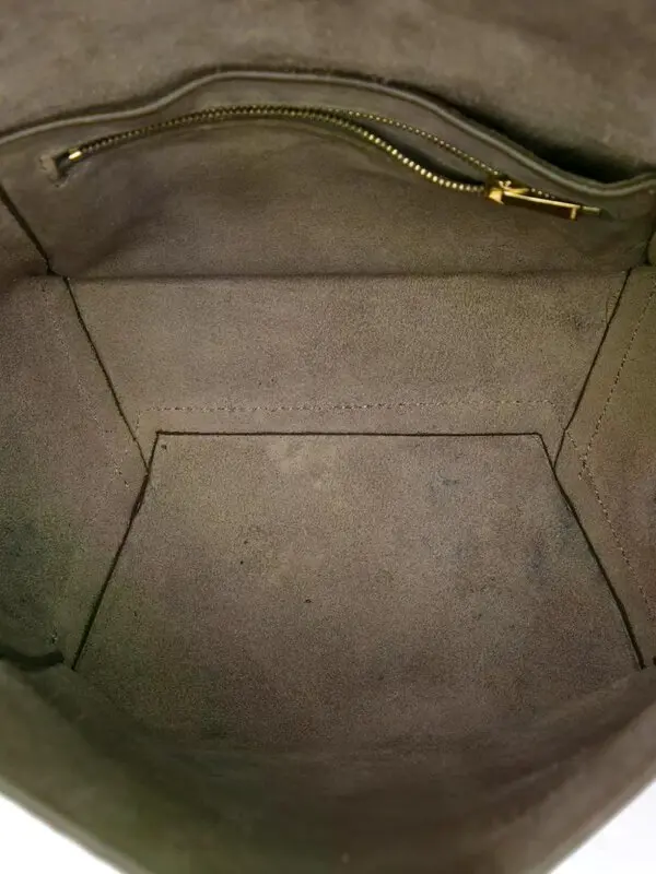 Celine Soft Grained Calfskin Bucket Bag - Grey
