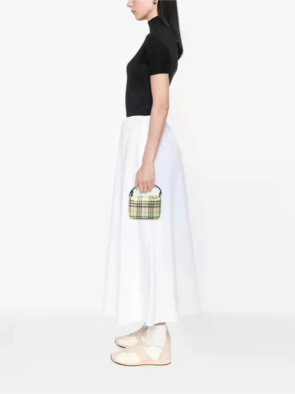 Burberry 2000-2017 Mini House Check Canvas Handbag