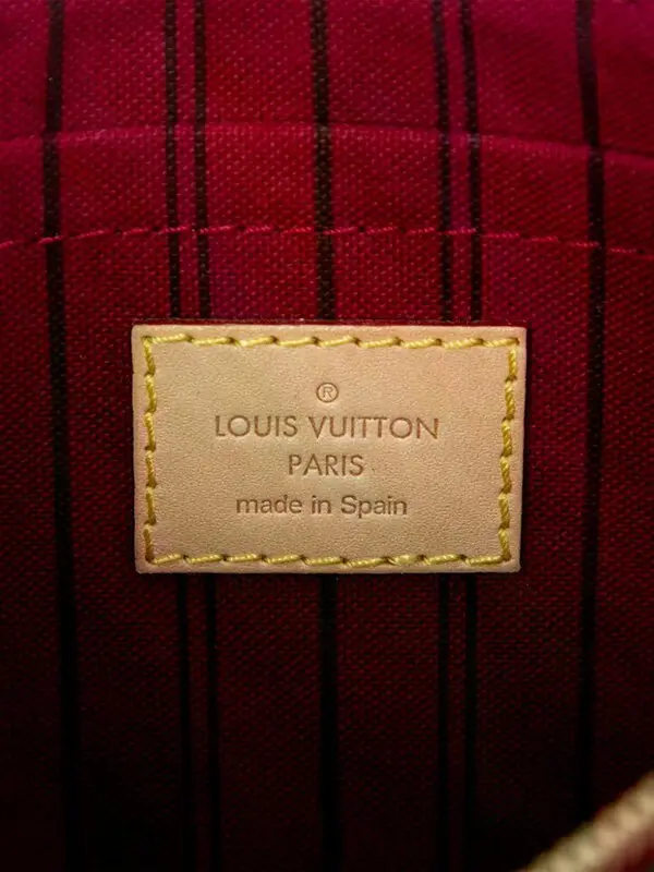 LOUIS VUITTON 2014 Monogram Neverfull Mm Pouch