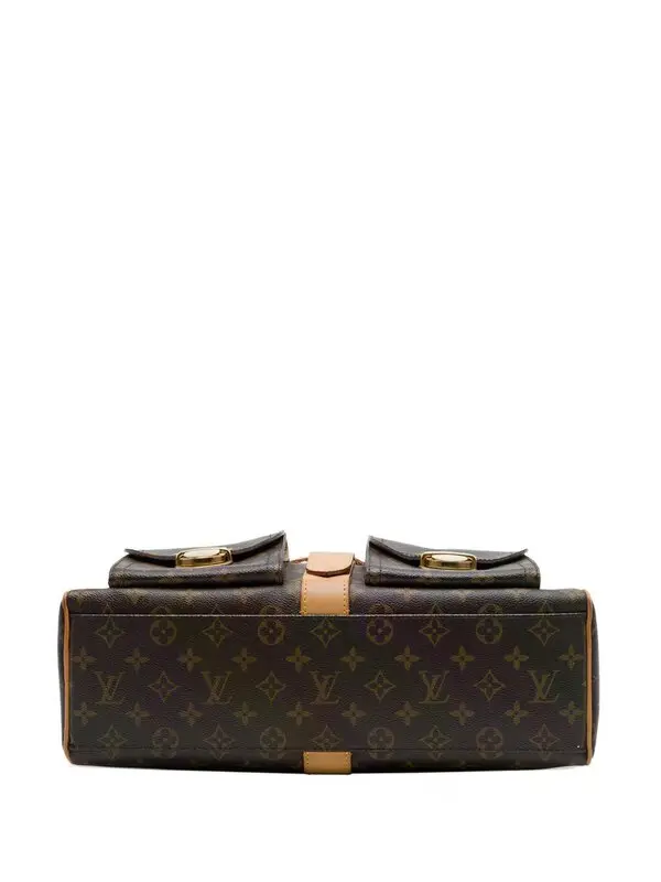 LOUIS VUITTON 2006 Monogram Manhattan Gm Handbag - Brown