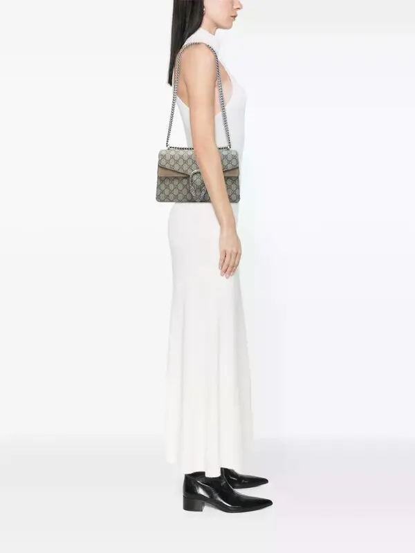 Gucci 2016-2026 Medium Gg Supreme Dionysus Shoulder Bag - Neutrals