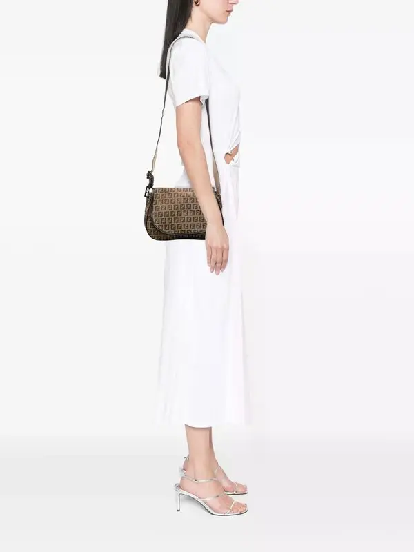 Fendi Zucchino Canvas Crossbody Bag