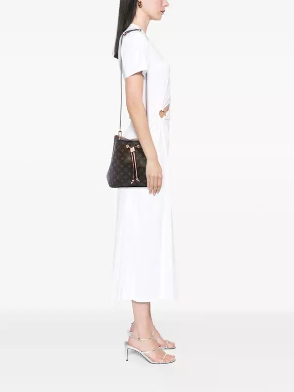 LOUIS VUITTON Monogram Neonoe Mm Bucket Bag - Brown