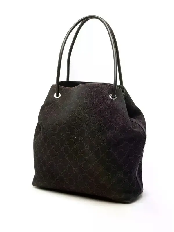 Gucci Gg Denim Gifford Tote Bag
