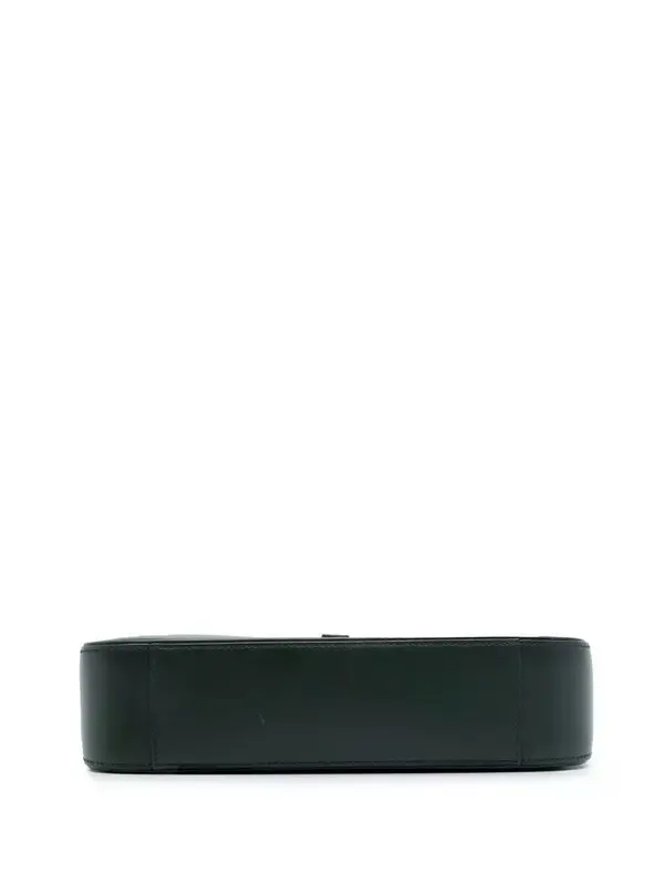 Saint Laurent Smooth Calfskin Le 5 A 7 Shoulder Bag - Green