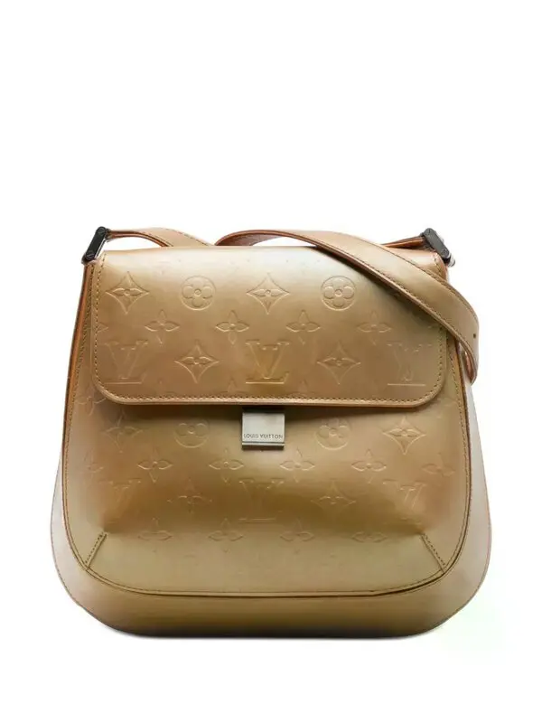 LOUIS VUITTON 2003 Monogram Mat Webster Street Shoulder Bag - Brown