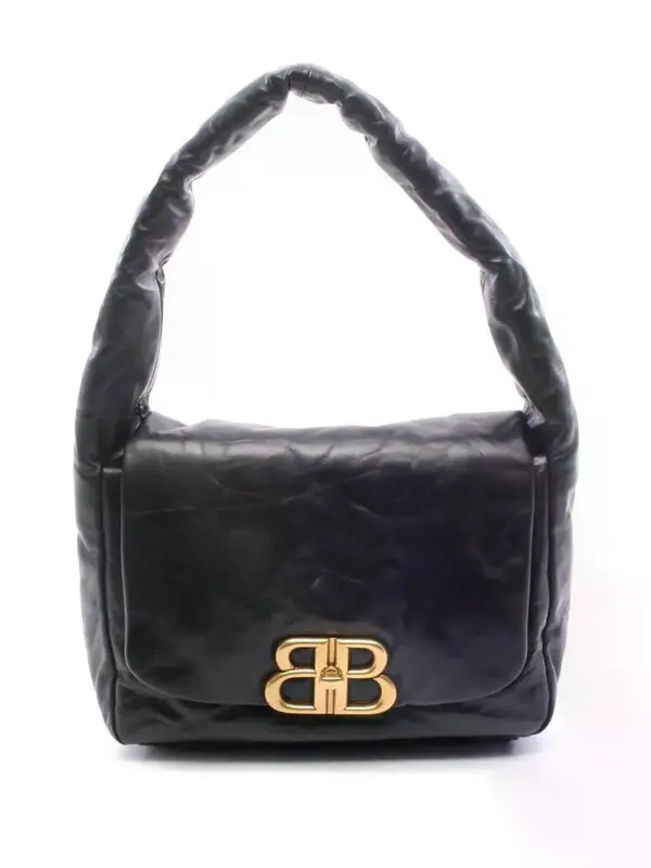 Balenciaga 20th Century Small Calfskin Monaco Sling Shoulder Bag - Black