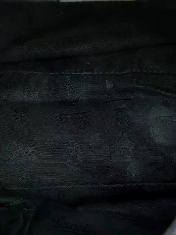 Gucci Embossed Leather Hobo Bag