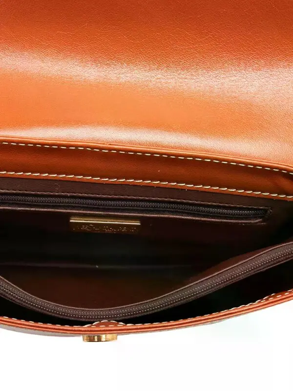 Saint Laurent Y Cut Out Shoulder Bag In Calfskin