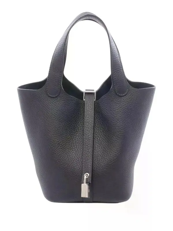 Hermès 2025 Clemence Picotin Lock 18 Handbag - Blue