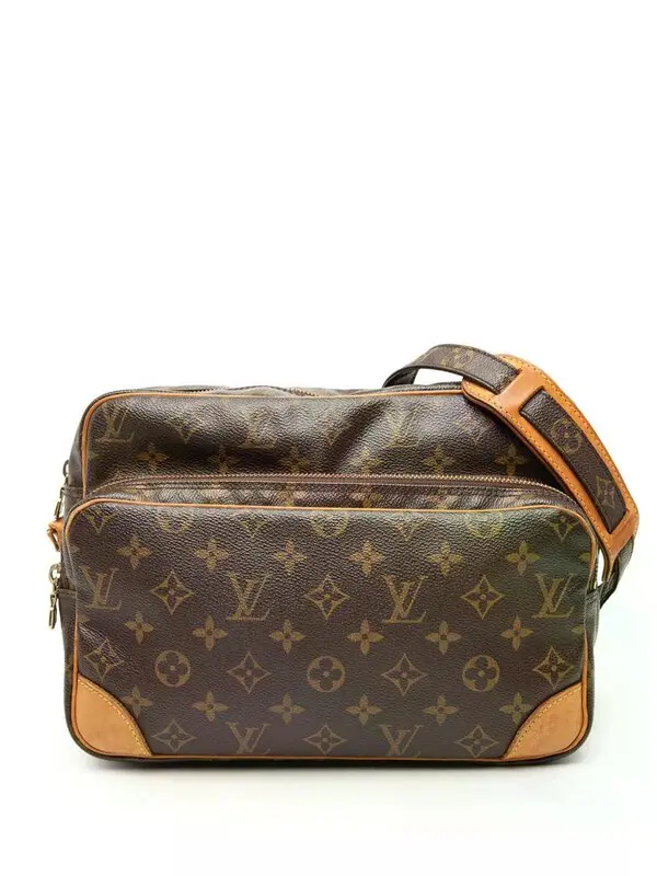 LOUIS VUITTON 2001 Monogram Nil Crossbody Bag - Brown