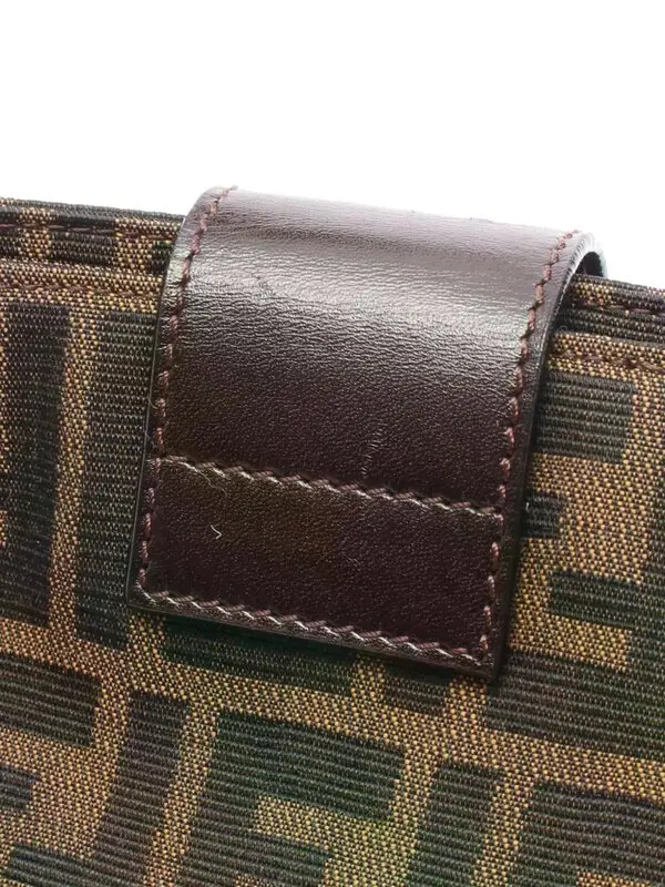Fendi 2000-2010 Zucca Canvas Shoulder Bag
