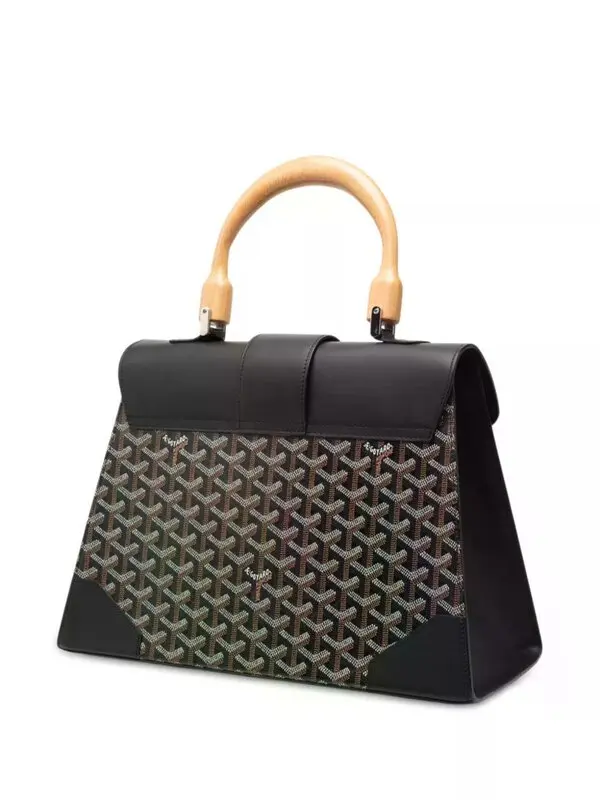 Goyard 2018 Goyardine Saigon Structured Mm Handbag