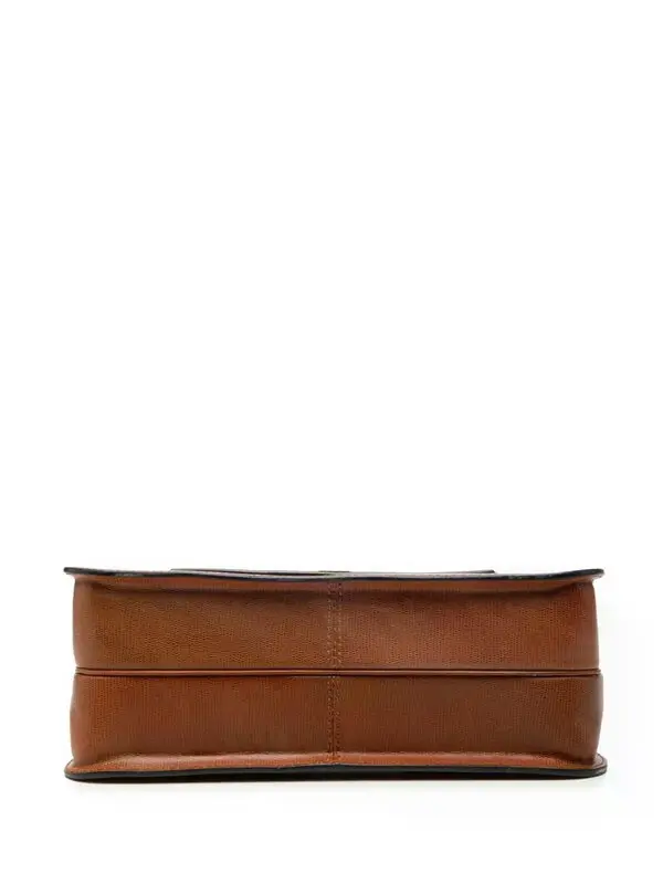 Celine 2014 Embossed Leather Top Handle Bag Satchel