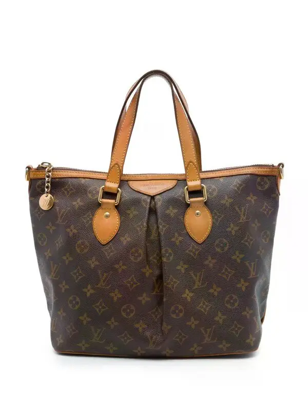 LOUIS VUITTON 2010 Monogram Palermo Pm Satchel - Brown