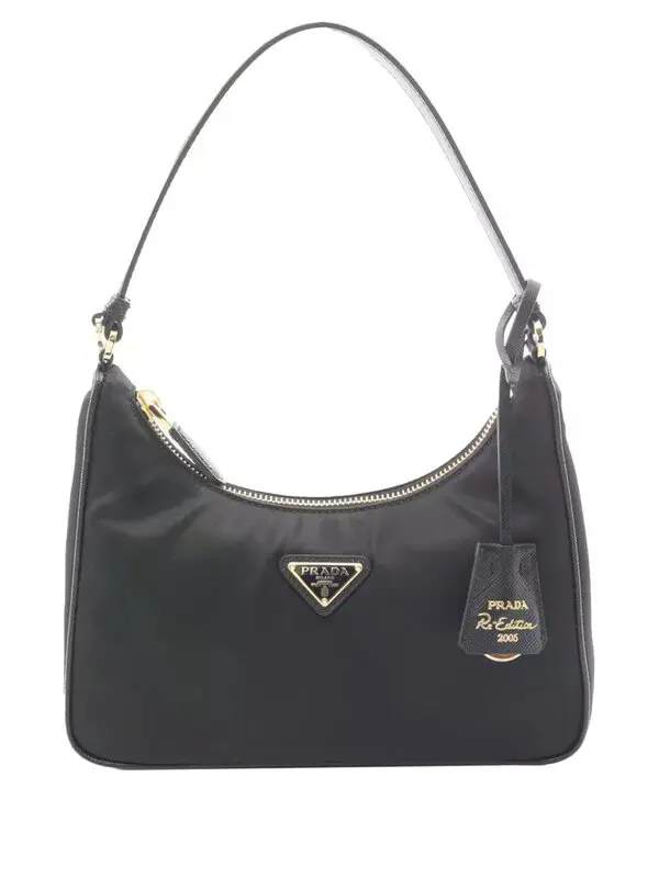 Prada 2013-2026 Re Nylon Re Edition 2005 Satchel - Black