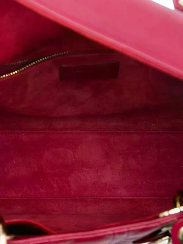 Dior Lambskin Cannage Lady Satchel - Pink