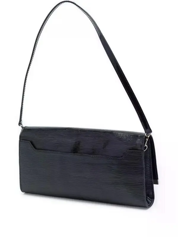 LOUIS VUITTON Electric Epi Sevigne Shoulder Bag - Black