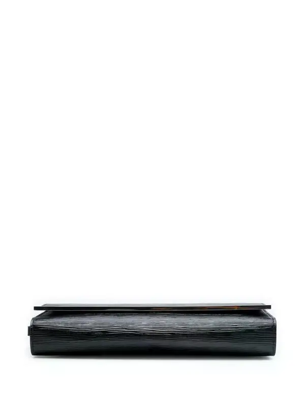 LOUIS VUITTON Electric Epi Sevigne Shoulder Bag - Black